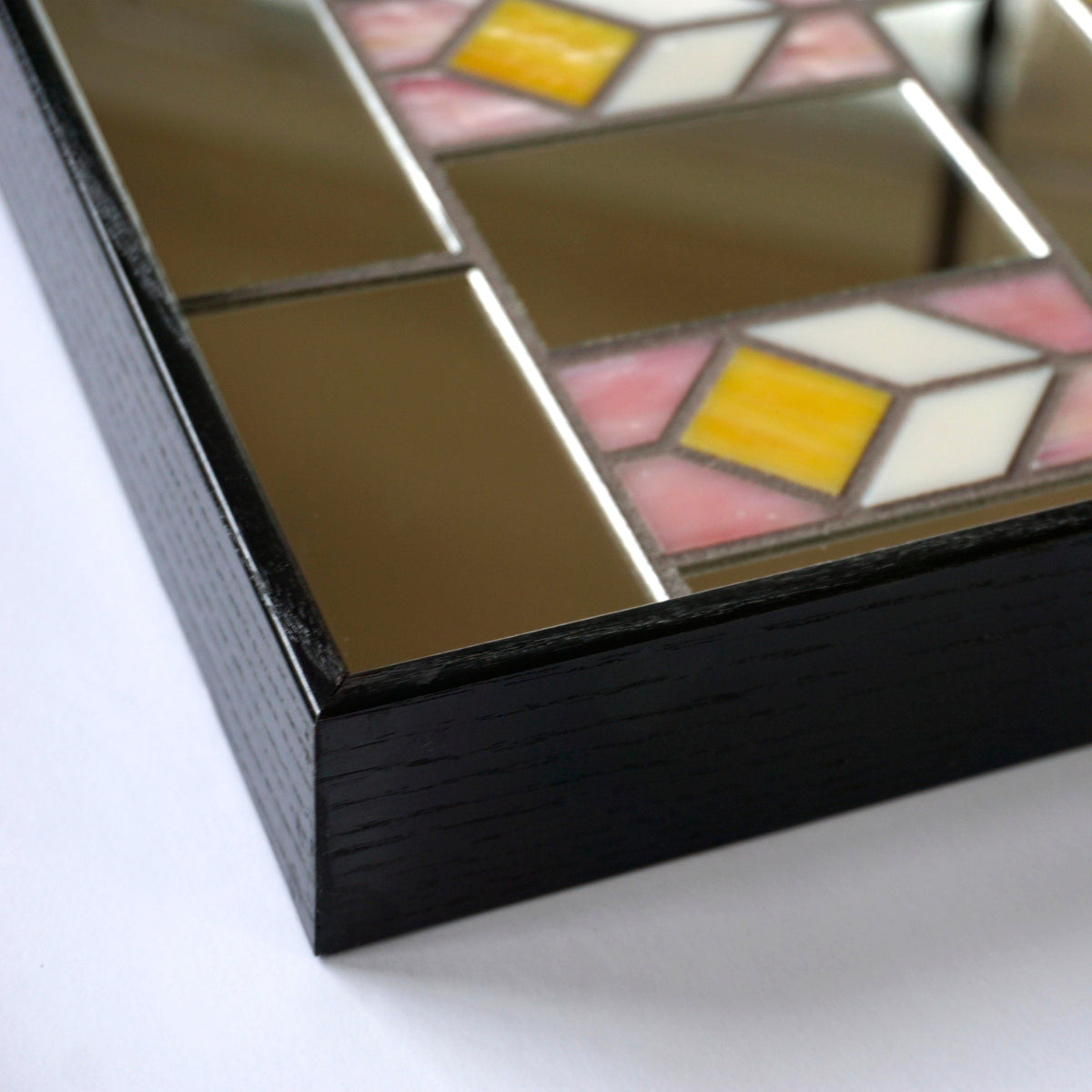 Foyer Mirror | Mission Style Arts and Crafts Mirror – Primi Mosaics